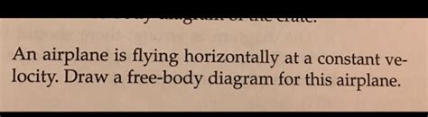 Solved An Airplane Is Flying Horizontally At A Constant Chegg