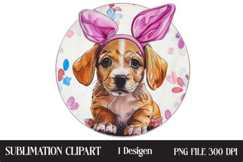 Easter Bunny Glass Clipart Graphic By Creative Design House · Creative