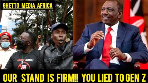 SISI KAMA GEN Z WE DON T TRUST EVERYTHING YOU SAID ON X NA WEWE NI
