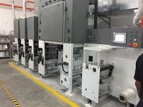 Exair Static Eliminators Remove Static Charge From Print Station