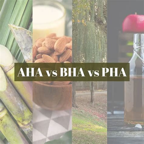 AHA BHA PHA for Skin: Comprehensive Guide