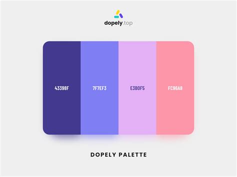 Dopely Color Palette By Dopely On Dribbble