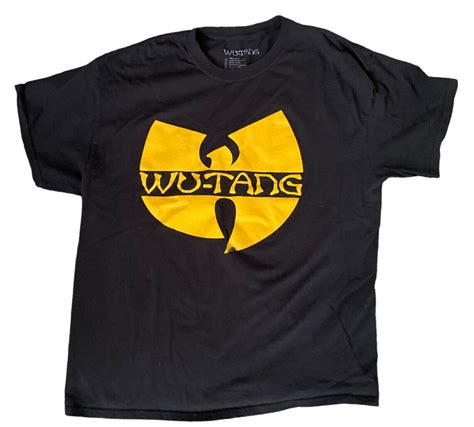 Wu Tang Hip Hop Legends Nyc 2021 Big Logo Black T Shi Gem