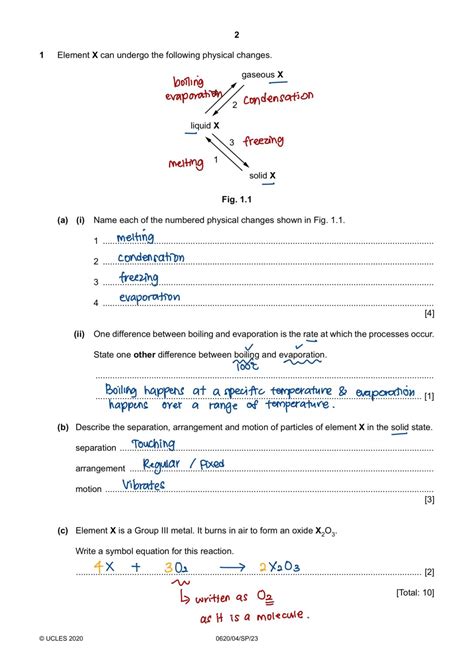 Comprehensive Revision Guide Cambridge Igcse Chemistry 0971 And 0620 2023 2025 Syllabus