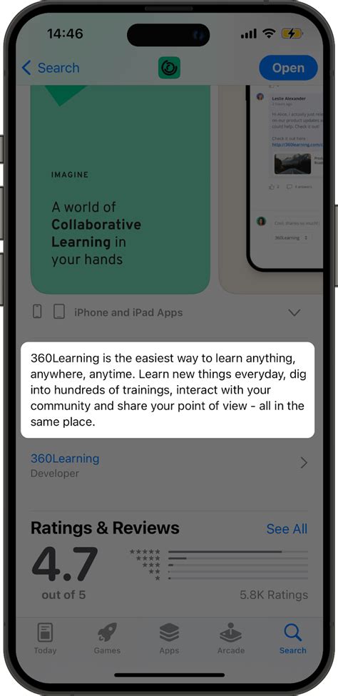 Customize The 360learning Mobile App 360learning Support