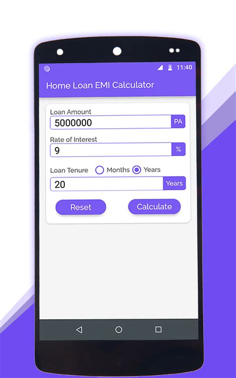 Home Loan EMI Calculator Free App On Amazon Appstore