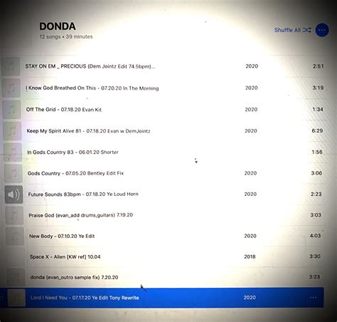 Kanye West 公布新专辑《donda》曲目列表 Nowre现客