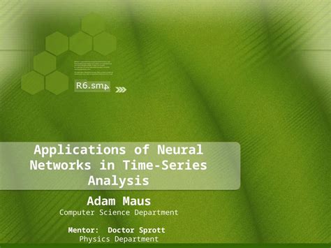 Ppt Applications Of Neural Networks In Time Series Analysis Dokumen Tips