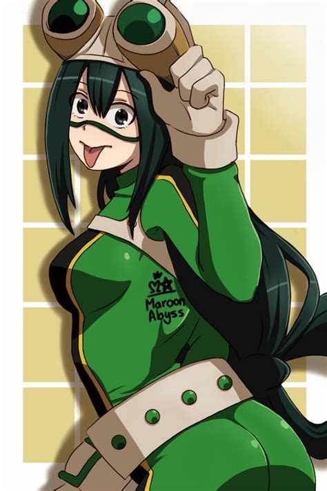 Tsuyu Asui By Maroonabyss On Deviantart