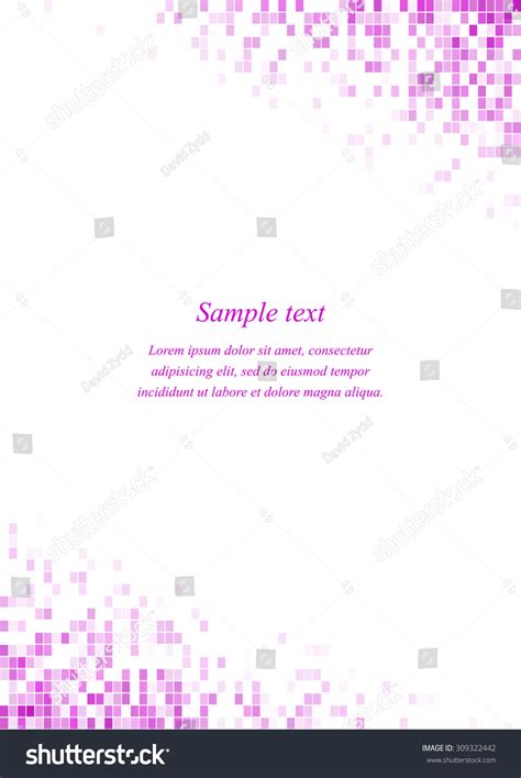 Magenta Page Corner Design Template For Invitation Greeting Presentation Card Letter Paper