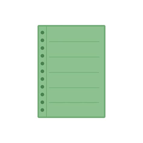 Premium Vector Blank Note Paper Icon Vector