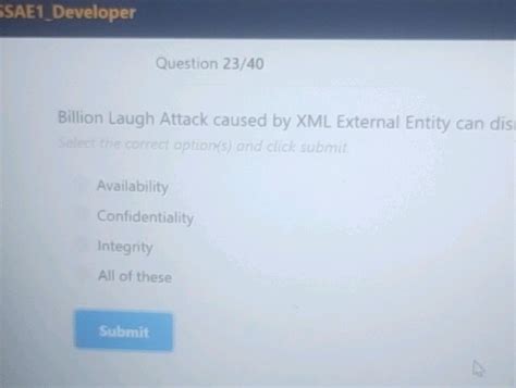 Sae Developer Question Billion Laugh Studyx