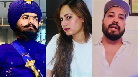 Find Real Criminals In Punjab If Youre So Free Mika Singh Slams Amritpal Singh Mehron For