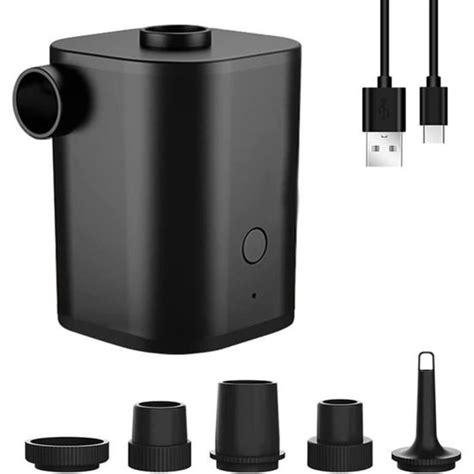 Mini Pompe à Air ExtéRieure Camping Gonfleur éLectrique Portable Charge
