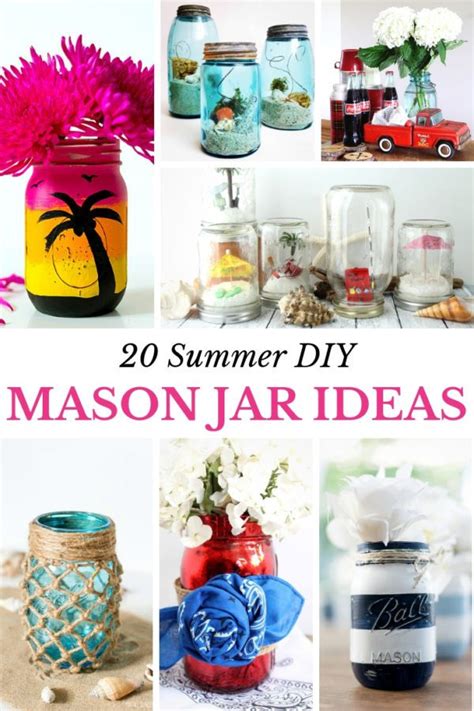 Unique Summer Mason Jar Crafts My Nourished Home