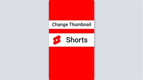 How To Change Thumbnail On YouTube Shorts On Android And IOS YouTube