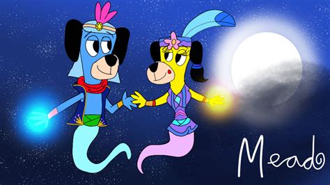 Genies Huck And Daisy Flower By Meadisback1992 On Deviantart