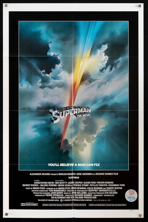 Superman 1978 Japanese Poster