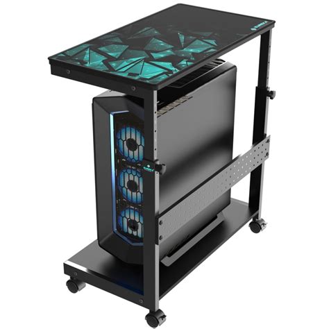 25 W Desk Mobile Cpu Cart Foter
