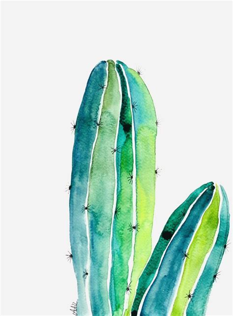 Green Plants No 2 In 2024 Aquarell Malerei Kunst