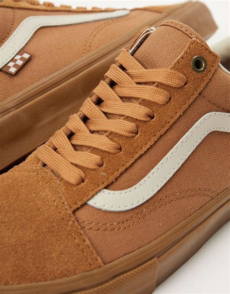 Vans Skate Old Skool Shoes Light Browngum