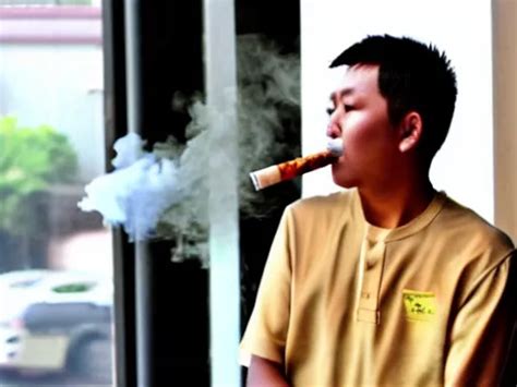 Malaysian Smoking Cigarette Stable Diffusion OpenArt