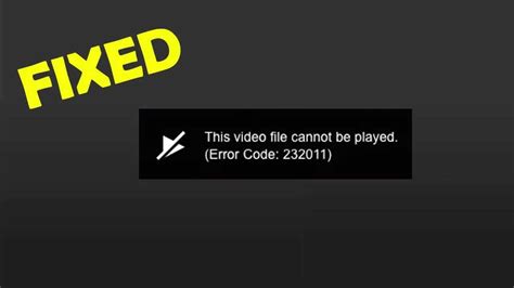 What Is Error Code This Video File Cannot Be Played Error Code NAYAG Spot