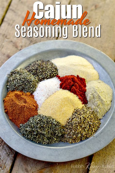 Homemade Cajun Seasoning Recipe Bobbis Kozy Kitchen