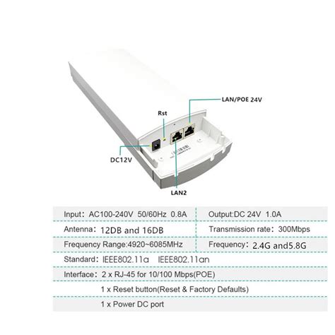 9344 Chipset Wifi Router Wifi Repeater Lange Bereik 300mbps 2 4g1km Ghz Outdoor Ap Router Cpe Ap