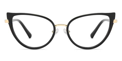 Janice Cat Eye Black Glasses For Women Lensmart