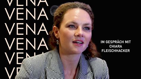 Vena Im Gespräch Mit Chiara Fleischhacker German Youtube