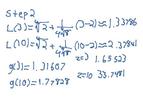 Linear Approximations Using Derivatives Calculus Ab Linear Approximation Showme