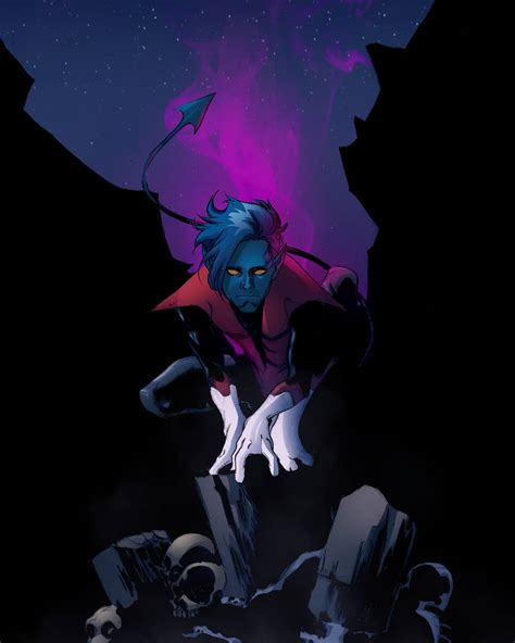 X Men Nightcrawler Artwork