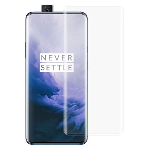 Full Glue 3d Curved Edge Full Screen Tempered Glass Film For Oneplus 7