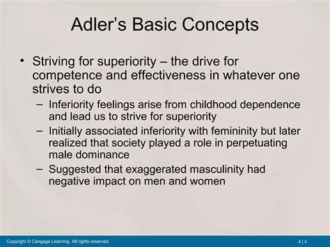 Personality Theory Ppt Ch04 Adler Individual Psychology Ppt