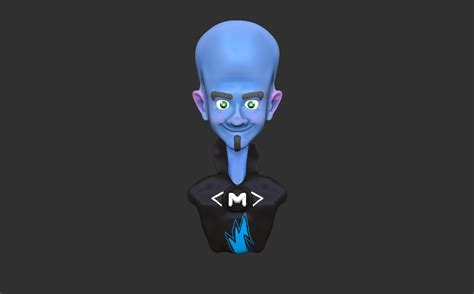 Artstation Megamind 3d Model