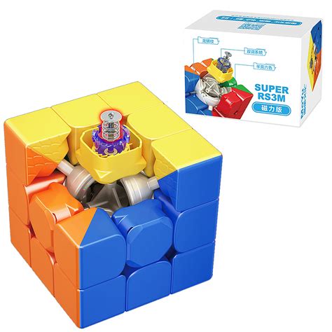 Buy Cubershop Moyu Super Rs3m 2022 3x3 Magnetic Speed Cube Moyu Rs3 M