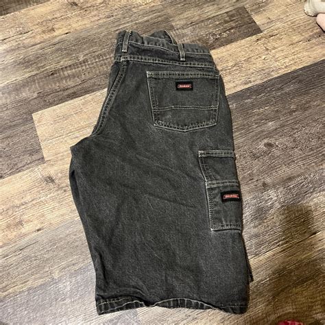 Dark Gray Dickies Jorts Free Monster Beanie So I Depop
