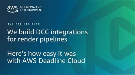 we build dcc integrations for render pipelines here s how easy it was