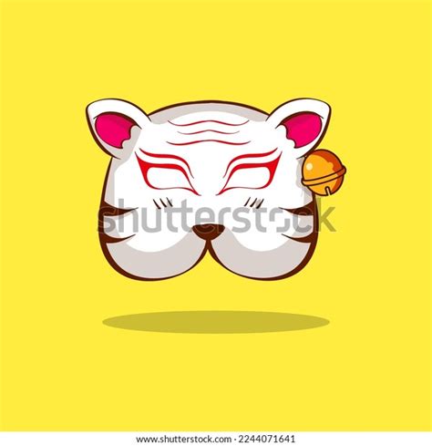 Vector Premium L Cute Japanese Kitsune Stock Vector Royalty Free