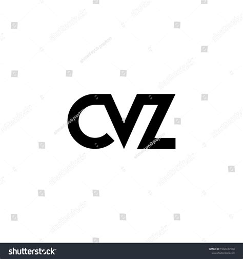 Cvz Letter Original Monogram Logo Design Stock Vector Royalty Free