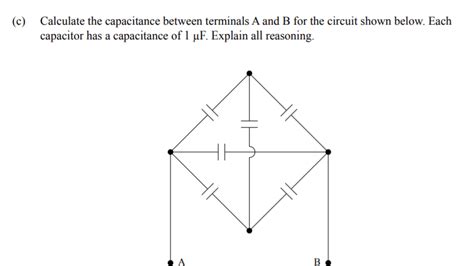 homework and exercises finding the total capacitance physics stack