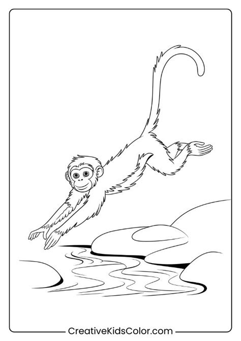 Ultimate Spider Monkey Coloring Pages 2025