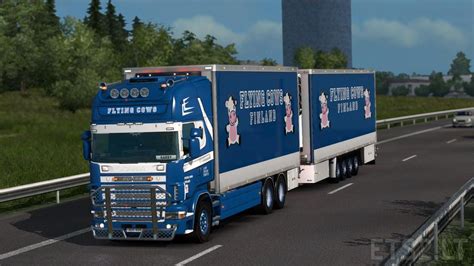 BDF Tandem Truck Pack V80 ETS2 Mods