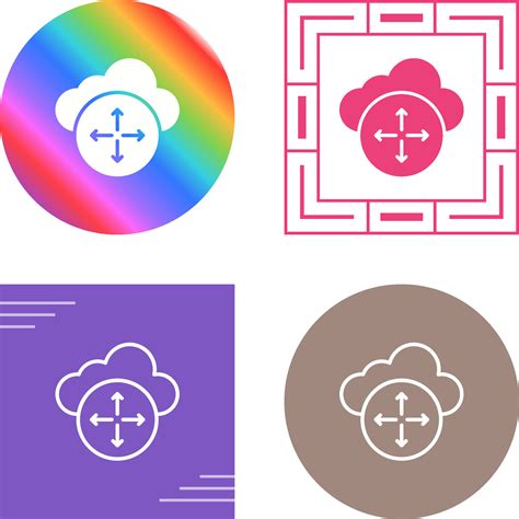 Cloud Scaling Vector Icon 40801943 Vector Art At Vecteezy