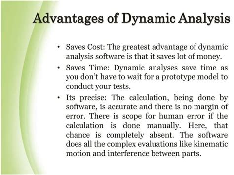 Dynamic Analysis Pptx