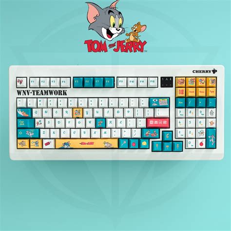 Tom And Jerry V2 Cat Keypad 137 Thick Pbt In Hayub Shopee Malaysia