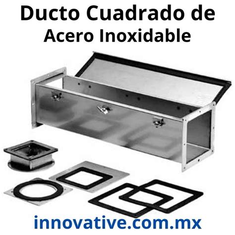 Ducto Cuadrado De Acero Inoxidable Para Cables De Control Y Cables El Ctricos Nema X
