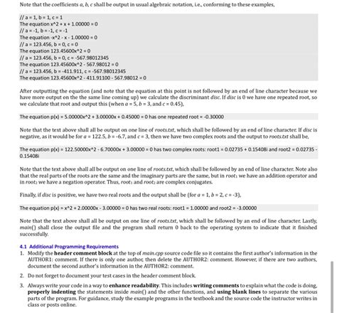 Void Outputrealrootsofstreamand Fout Double Root1