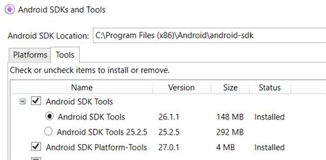 Android Why Am I Getting No System Images Installed For This Target Stack Overflow